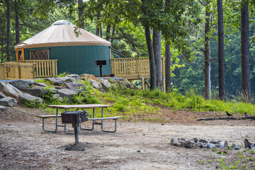 Yurt Sites - Stone Mountain Park