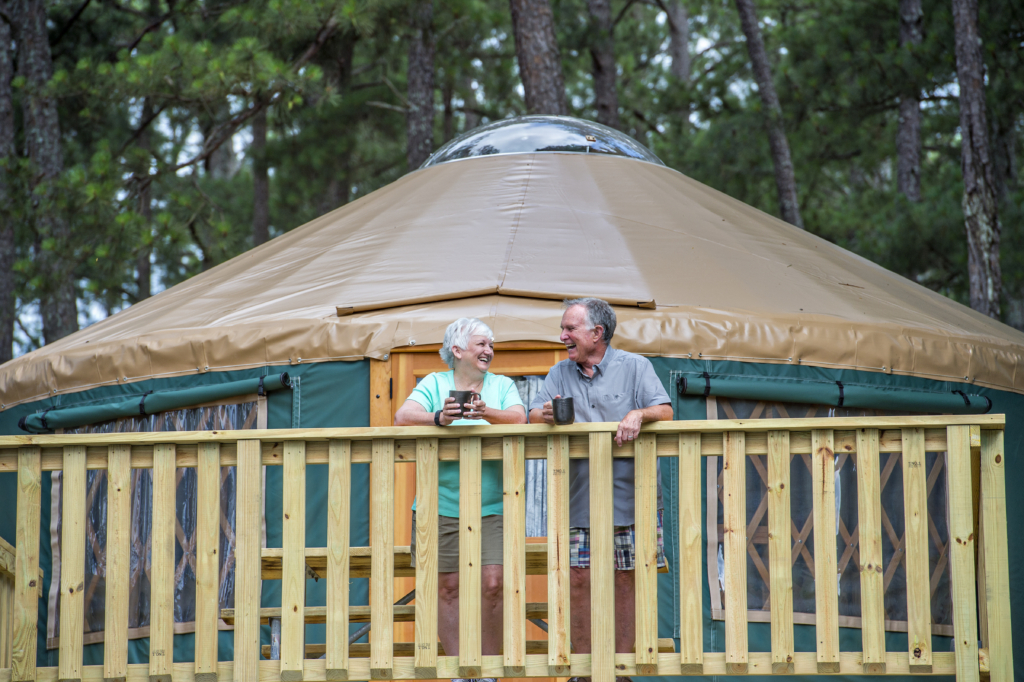Yurt Sites - Stone Mountain Park